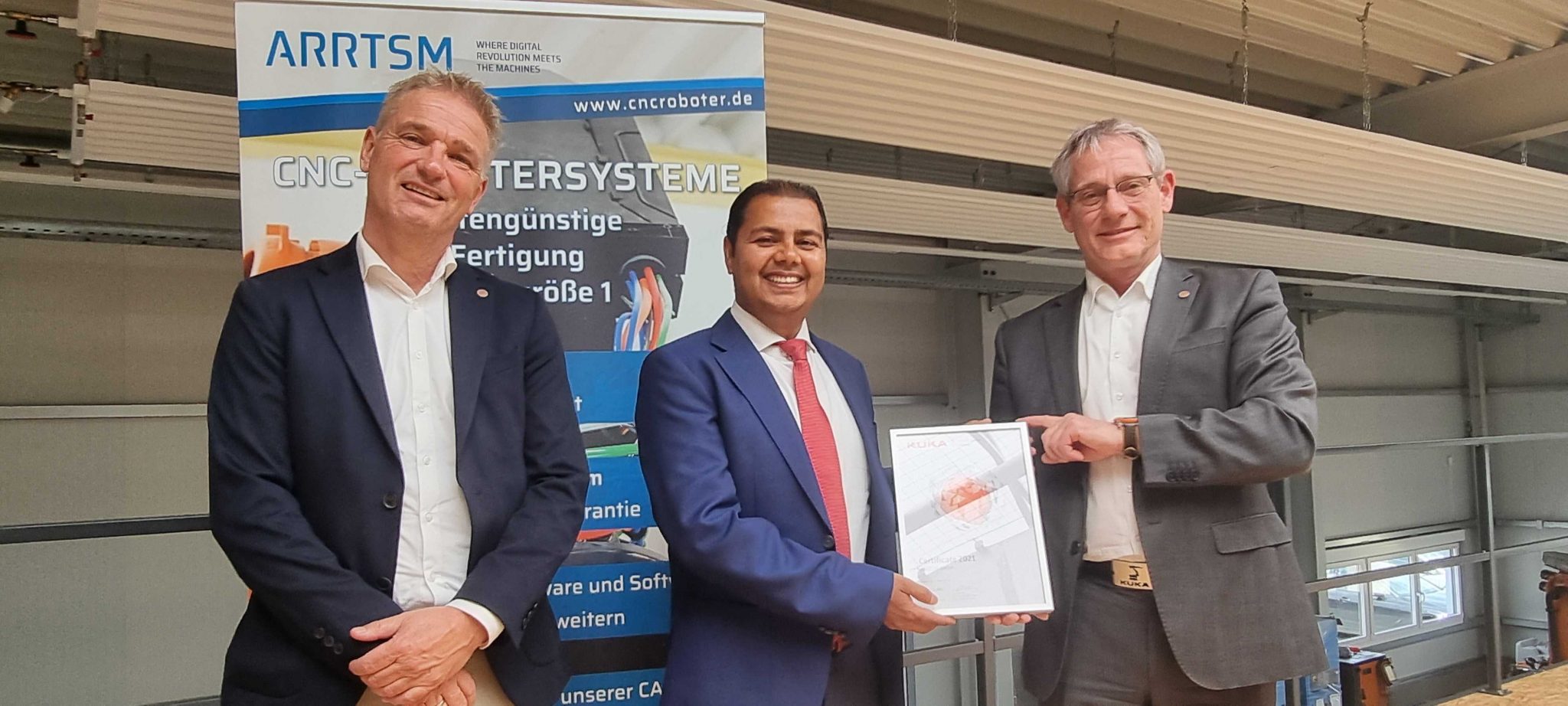 Be a partner – ARRTSM Robotics and Autonomous Digital Factory